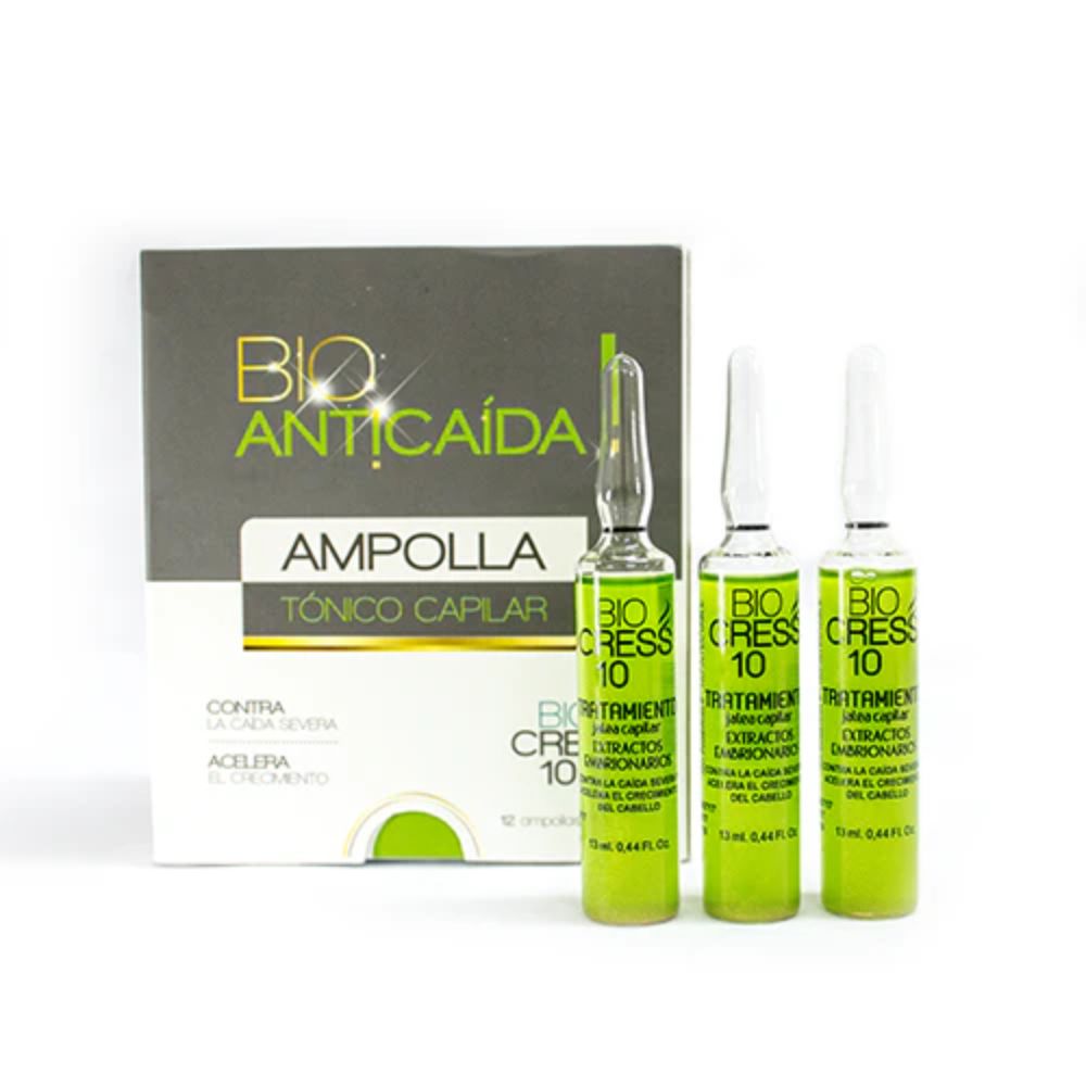 Biocress 10 Ampolla Bioanticaida (12 Pack)