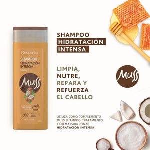 Muss Shampoo Hidratación Intensa 400ml