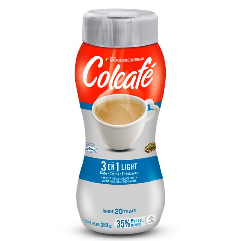 Colcafe cafe todo en un light x280gr