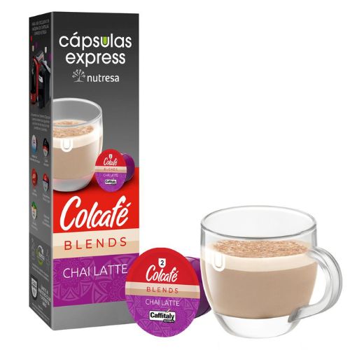 Colcafe Blends Chai Latte Coffee Capsules - 10 units (1 pack)