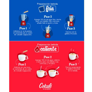 Colcafe Capuccino Vanilla Cafe 108g - 6 unid (1 pack)