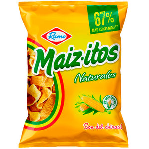 Maizitos Naturales Ramo - 360gr 12 pack snack